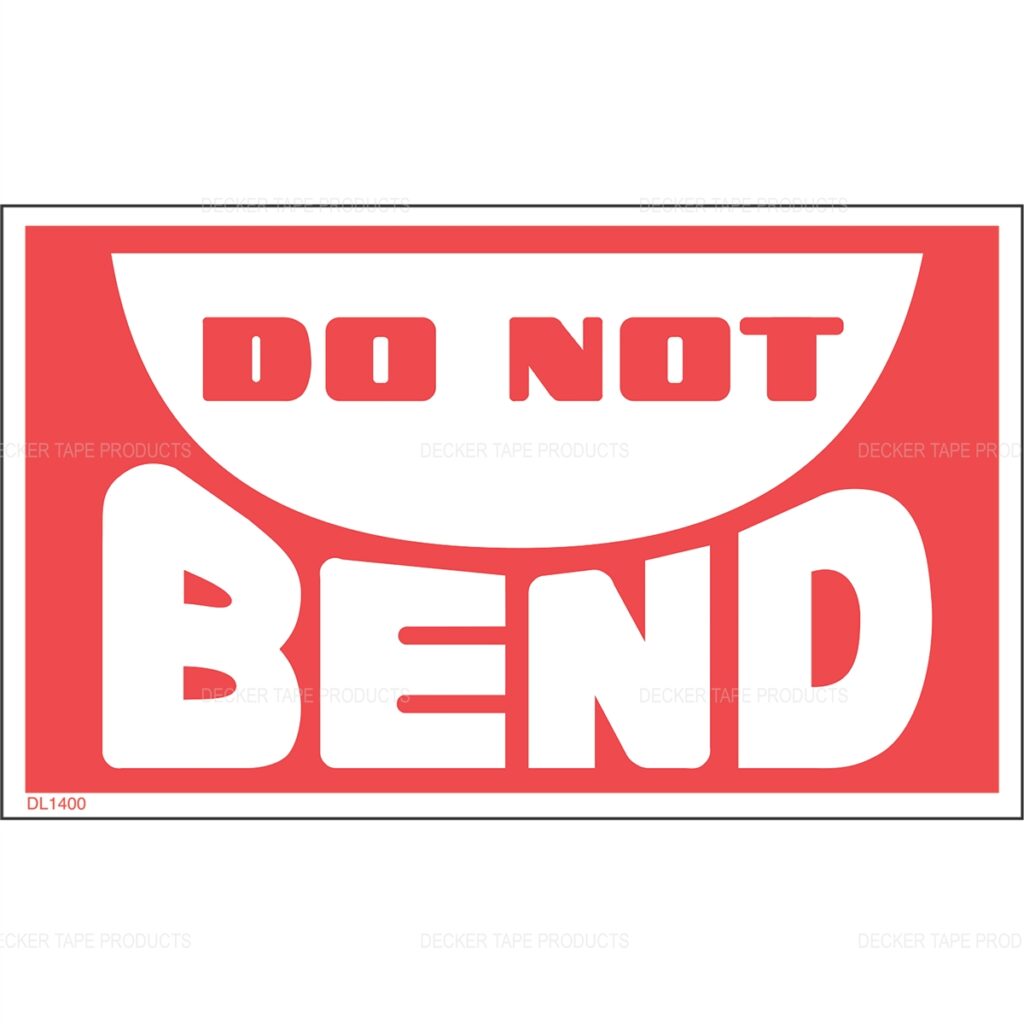 “Do Not Use Blades To Open” Label – PakAppeal